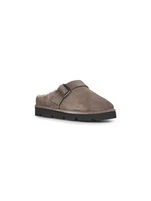 Brunello Cucinelli Round Toe Buckled Mules