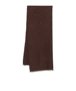 Brunello Cucinelli Diamond-yarn Sequinned Scarf