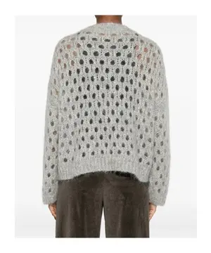 Brunello Cucinelli Open-knit Sweater