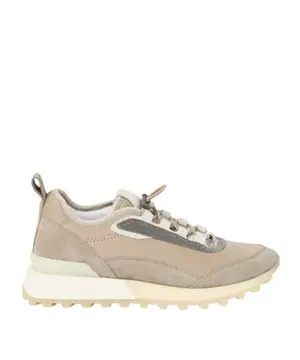 Brunello Cucinelli Suede Sneakers - Nude