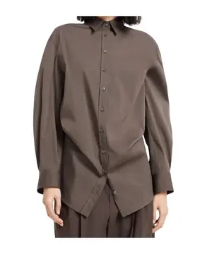 Brunello Cucinelli Long Sleeve Shirt With Peak Collar