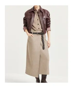 Brunello Cucinelli Monili Detail Bomber Jacket