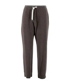 Brunello Cucinelli Drawstring Track Pants - Brown