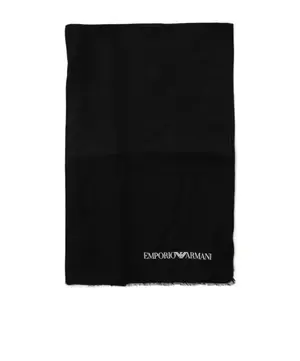 Emporio Armani Logo-detailed Scarf