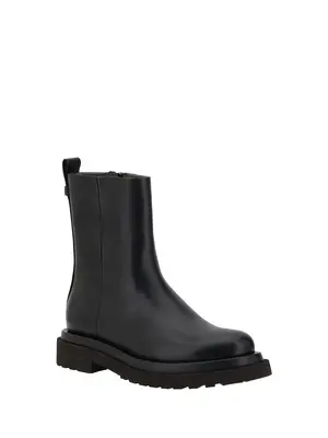 Brunello Cucinelli Zip-detail Block-heel Boots