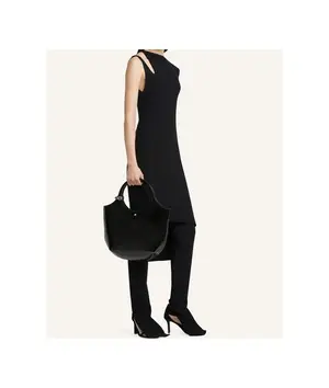 COURREGES Courrèges Medium Holy Naplack Leather Bag