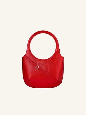 COURREGES Courrèges Holy Naplack Zipped Tote Bag