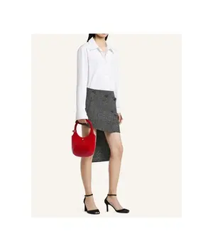 COURREGES Courrèges Holy Naplack Zipped Tote Bag