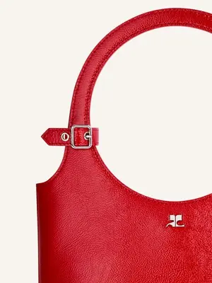 COURREGES Courrèges Holy Naplack Zipped Tote Bag