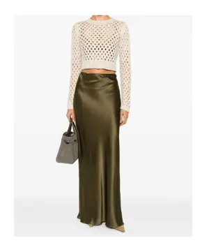 Brunello Cucinelli Open-knit Sequin Embellishment Sweater