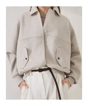 Brunello Cucinelli Zip-up Bomber Jacket