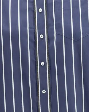 Brunello Cucinelli Striped Button-up Shirt