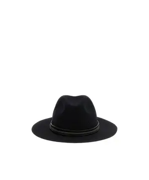 Brunello Cucinelli Embellished Band Fedora