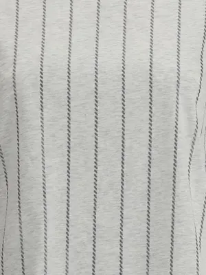 Brunello Cucinelli Striped Crewneck Short-sleeve T-shirt
