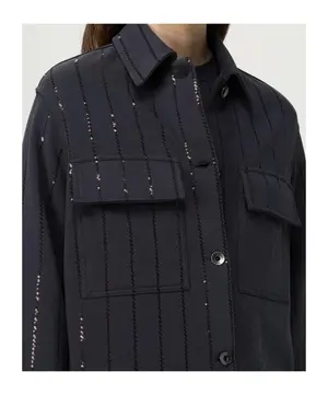 Brunello Cucinelli Sequin Embellished Shirt