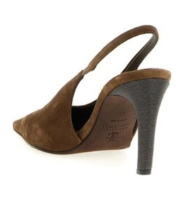 Brunello Cucinelli Precious Slingback Pumps