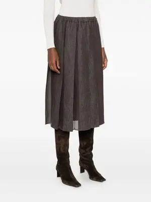 Brunello Cucinelli Midi Skirt