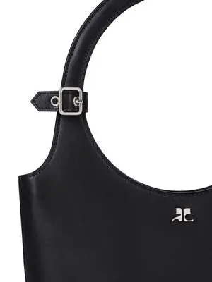 COURREGES Courrèges Holy Half-moon Logo Detailed Handbag