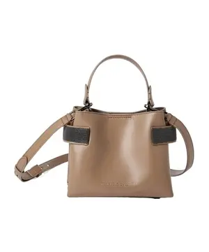 Brunello Cucinelli Essence Small Tote Bag - Hazelnut Color