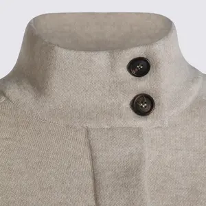 Brunello Cucinelli Monili Detailed High-neck Jacket