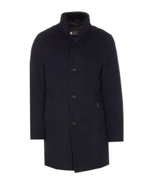 MOORER Single Breasted Padded Coat