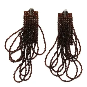 Brunello Cucinelli Beaded Earrings - Black