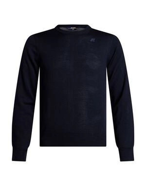 K-WAY Sweater Midnight Size Virgin Wool - Blue
