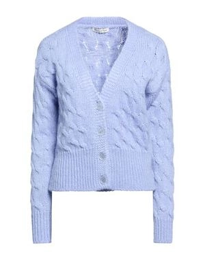 MANILA GRACE Cardigan Size Alpaca Wool, Wool, Acrylic, Polyamide - Blue