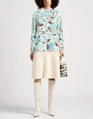 Stella McCartney Light Viscose Blend Long Sleeve Top