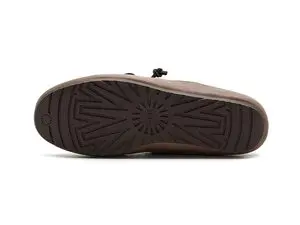 UGG Quill Slip-on Dress Flat Shoes Chestnut