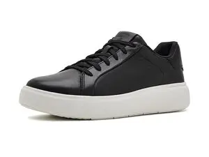 Fitflop Rtg Leather Lace-up Trainers Shoes - Black