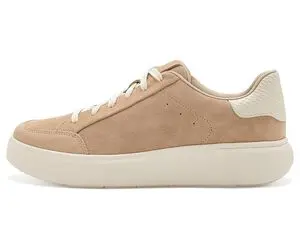 Fitflop Rtg Suede Snake Lace-up Trainers Shoes Hazelnut