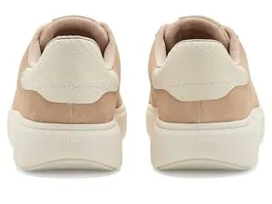 Fitflop Rtg Suede Snake Lace-up Trainers Shoes Hazelnut