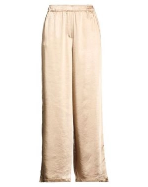 8PM Wide-leg Satin Pants - Sand
