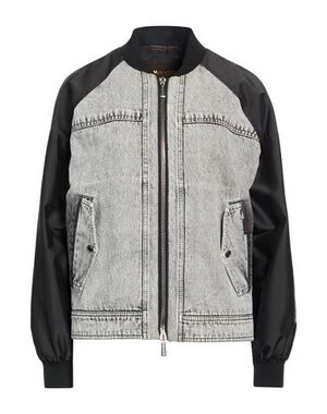 MOORER Denim Outerwear Size Cotton, Elastane, Polyester - Black