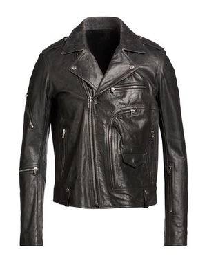 Rick Owens Jacket Size Calfskin - Black
