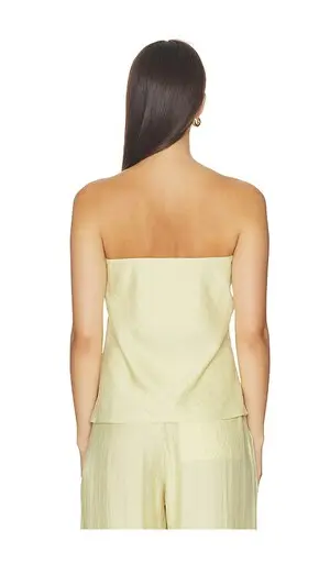 MOTHER OF ALL Sana Strapless Linen Top