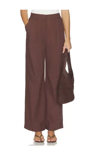 4TH & RECKLESS Lennie Trouser - Brown