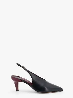 Chloé Suzie Leather Pumps - Black