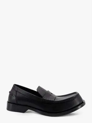 Loewe Bobine Loafer With Engraved Anagram Logo - Black