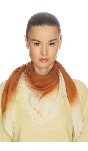 Isabel Marant Étoile Isabel Marant Alecia Scarf In Rust. Caramel