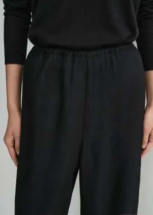 TOTEME Monogram Flannel Pajama Trousers