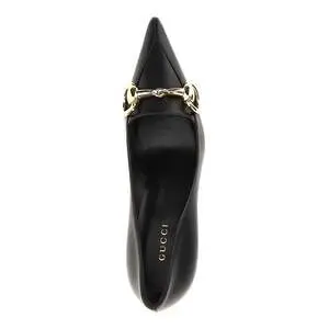 Gucci Boulevard Pumps With Horsebit Detail - Black