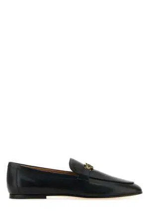 TOD'S Leather Loafers - Black