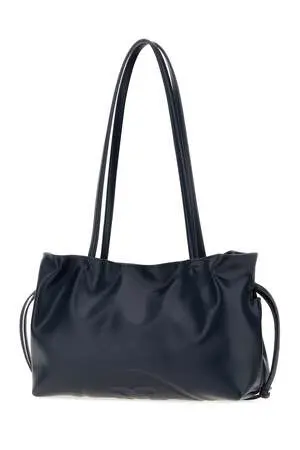 Tory Burch Navy Synthetic Leather Small Ella Shoulder Bag