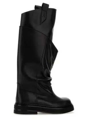 Attico Leather Passeggiata Boots