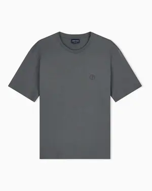 Giorgio Armani T Shirt Regenagri Cotton Jersey Regular Fit
