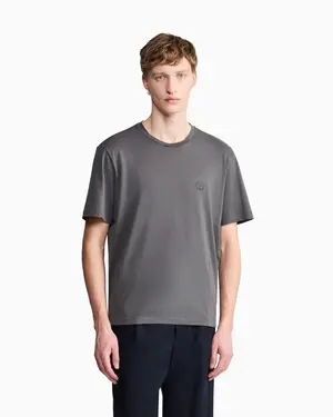 Giorgio Armani T Shirt Regenagri Cotton Jersey Regular Fit