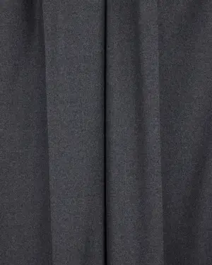 Giorgio Armani Oversized Double Pleat Trousers In Virgin Wool Flannel