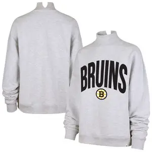 '47 Boston Bruins Subtle Muse Sweatshirt - Heather Gray